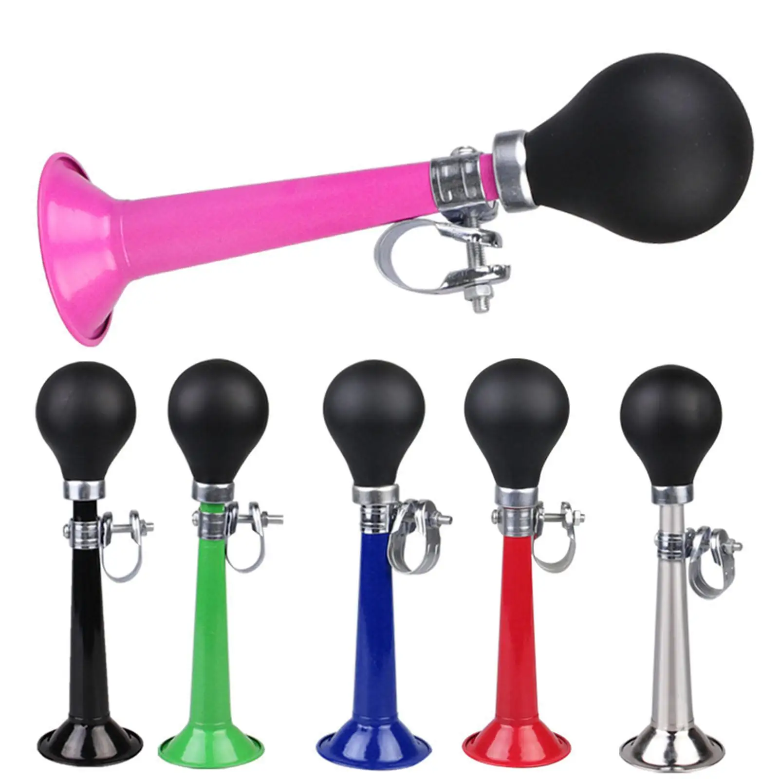 Bike-Horn-Handlebar-Trumpet-Warning-Bell-Loud-Air-Horn-Loudspeaker-for ...
