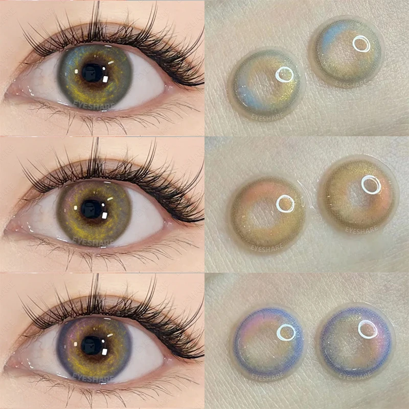 Color Contacts For Dark Eyes Before And After