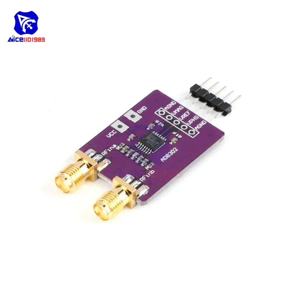 diymore-AD8302-Amplitude-Phase-RF-Detector-Module-IF-2-7GHz-Phase ...