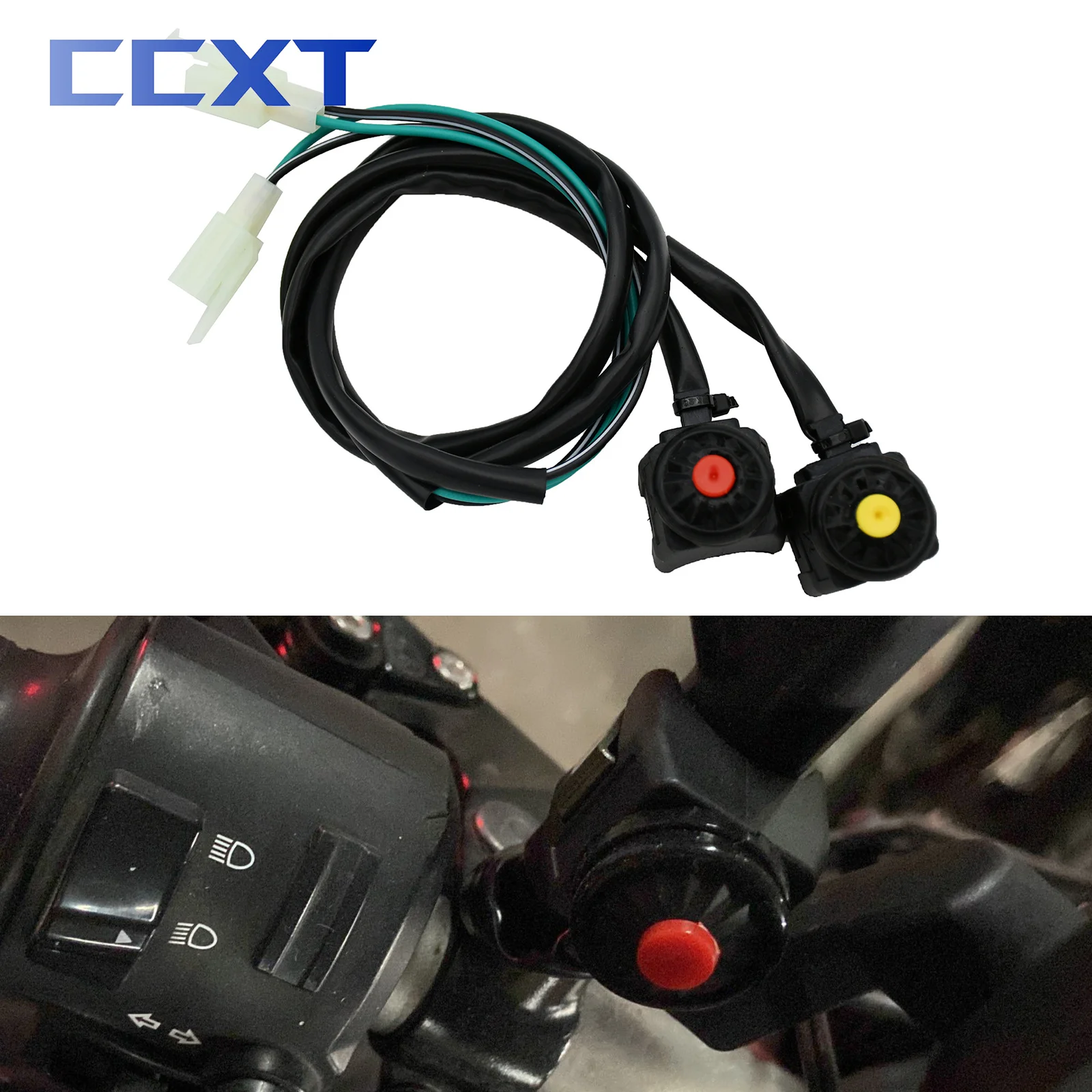 Motorcycle-Start-and-Kill-Switch-NO-OFF-Horn-Button-Commonly-Open ...