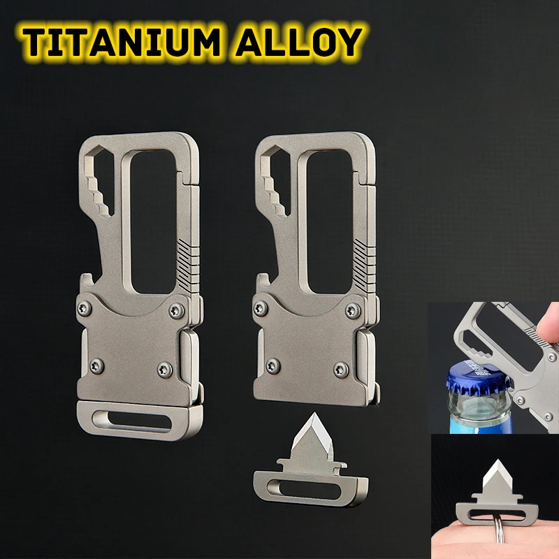 Multi-function-Titanium-Alloy-Car-Key-Chain-Men-s-Waist-Hanging-Simple ...