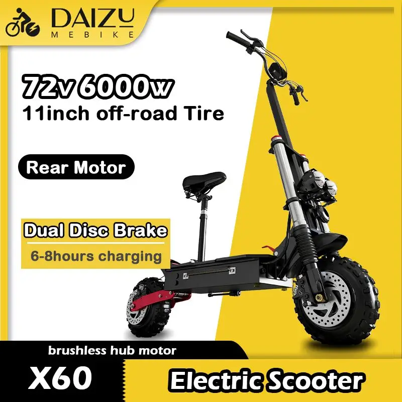 E-Scooter-100KM-Max-Range-80KM-H-Top-Speed-Electric-Scooter-X60-for ...