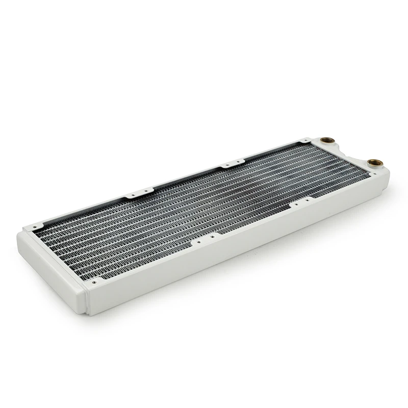Syscooling white color copper radiator for PC water cooling 240mm/360mm ...