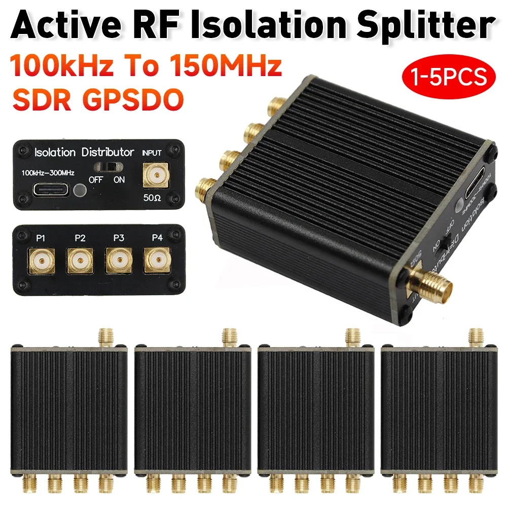 Active-RF-Isolado-Distribuidor-SDR-GPSDO-Fonte-De-Sinal-Dispositivo-De ...