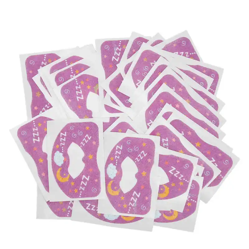 Portable-30pc-Box-Anti-Snoring-Stickers-Children-Adult-Night-Sleep-Lip ...