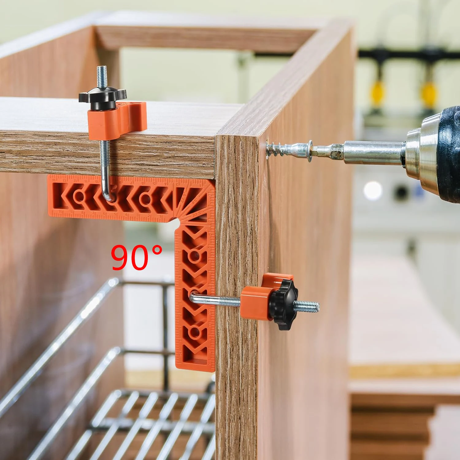 90-Right-Angle-Locator-Clamps-For-Woodworking-Securing-Clip ...