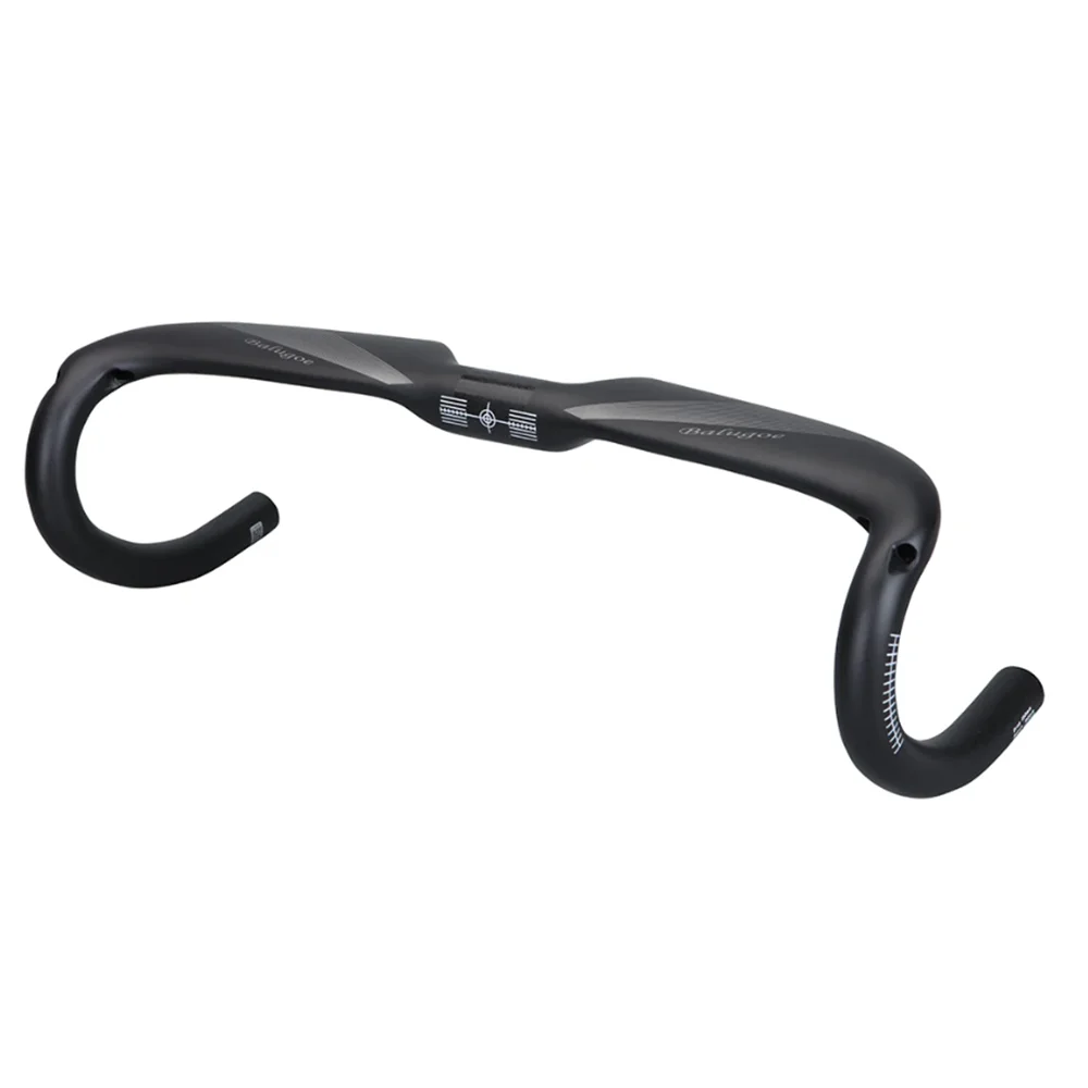 BALUGOE Carbon Fiber Mountain Road Bike Triathlon Handlebar 3K Bright ...