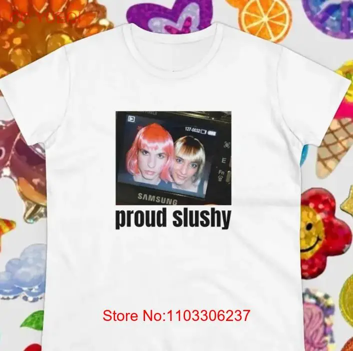 Proud Slushy T Shirt Slushy Noobz Shirt For Men Women - AliExpress ...