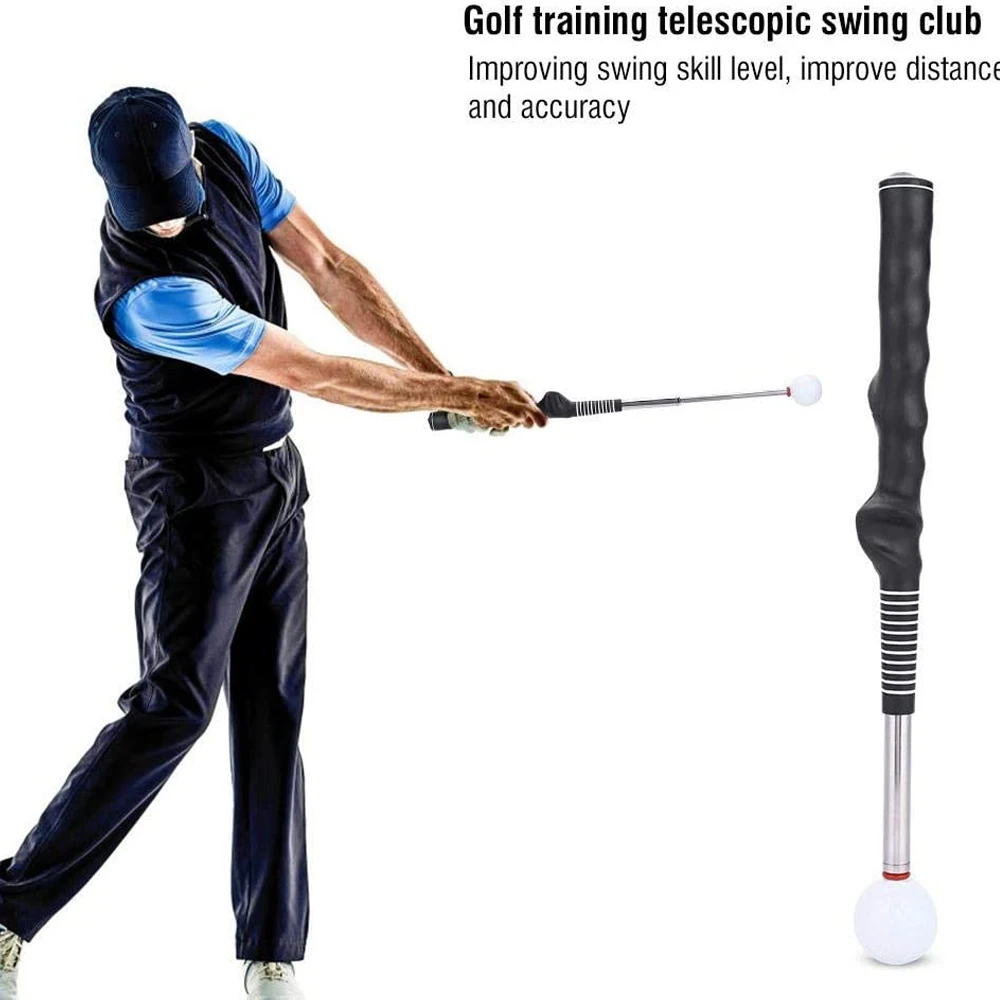Golf Swing Trainer Aid–Pop-up Golf Swing Training Aid for Rhythm ...