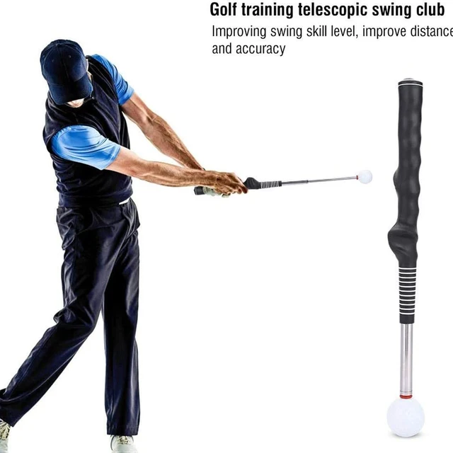 Golf Swing Trainer Aid–Pop-up Golf Swing Training Aid for Rhythm,Flexibility,Balance,Tempo,and ...