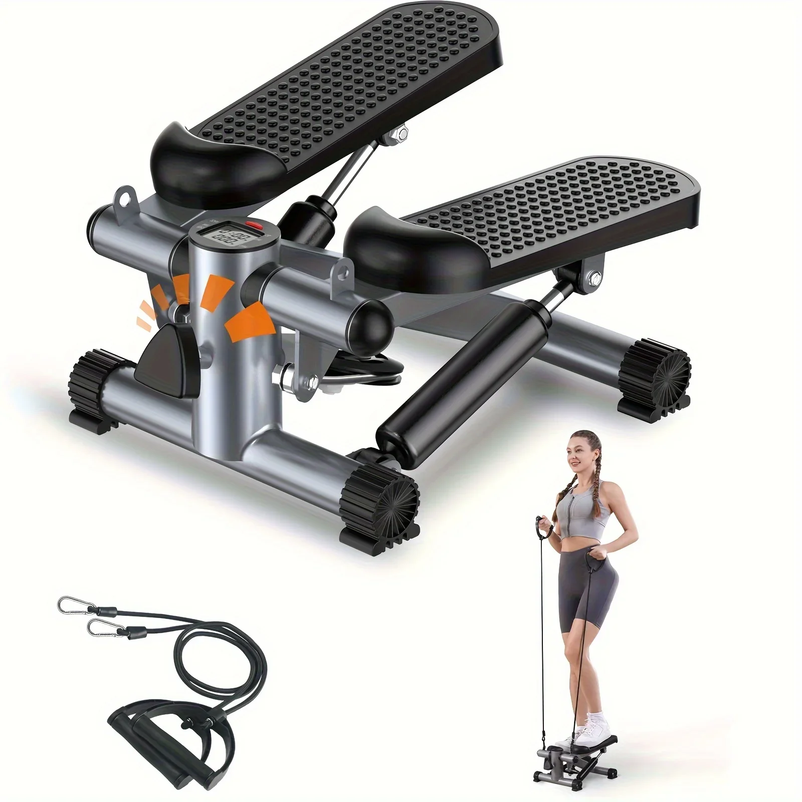 Mini Stepper Exercise Machine With Resistance - Sokogala E-commerce