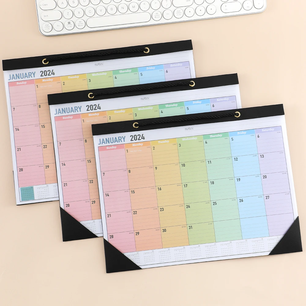 Rainbow Monthly Calendar – Stationary Heaven