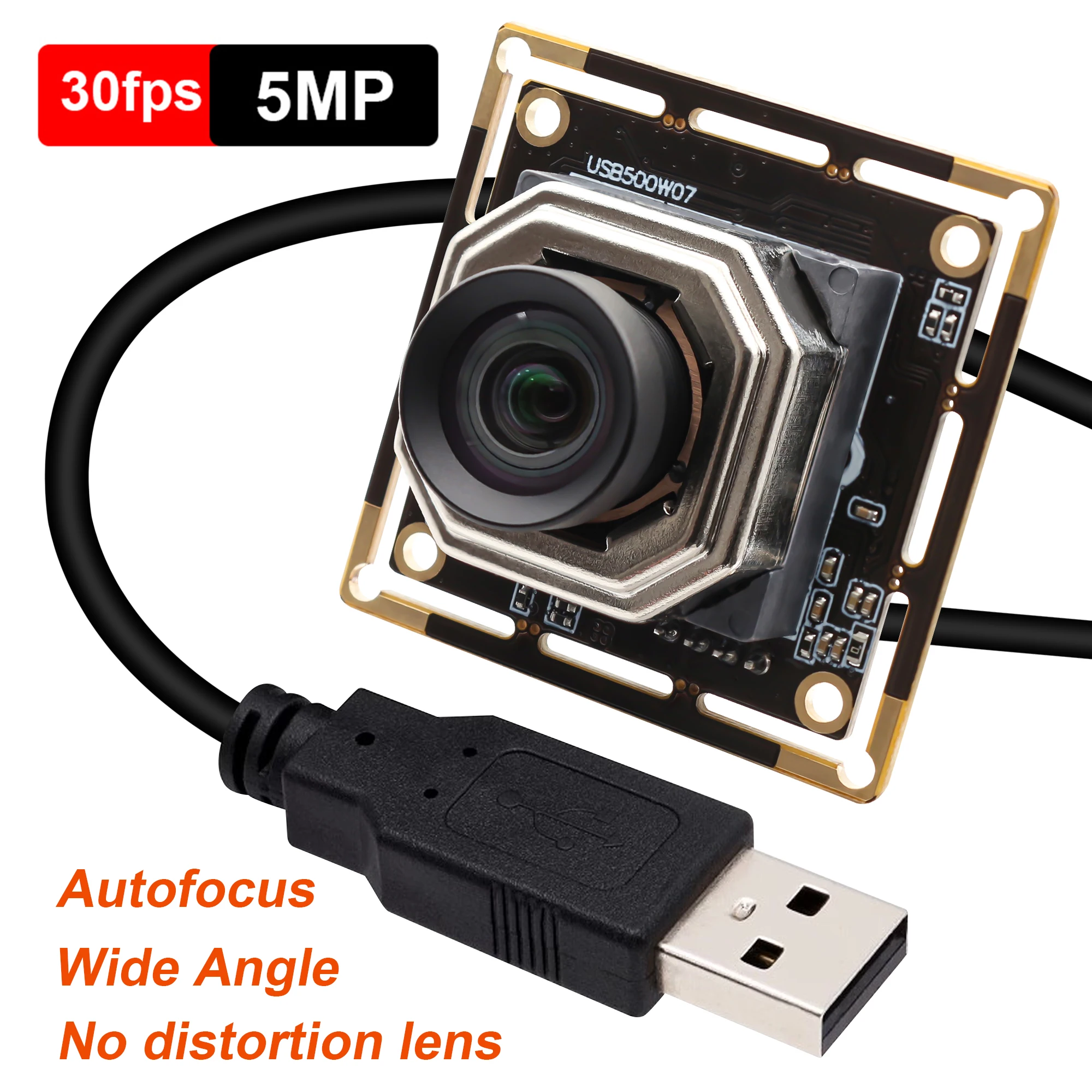 ELP-5MP-Autofocus-USB-Camera-Module-1944P-30FPS-High-Speed-Wide-Angle ...