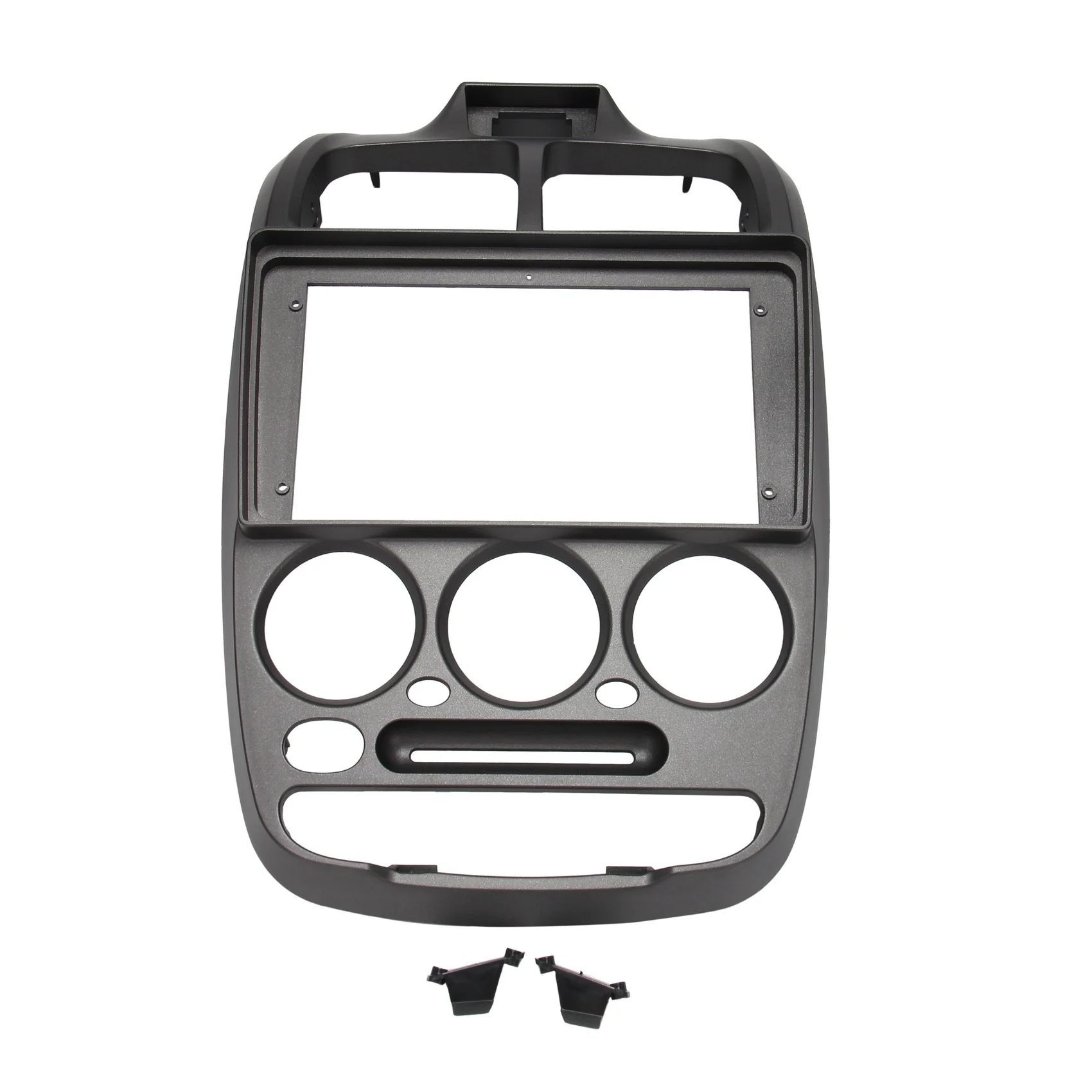 2 Din Car Radio Frame Universal Radio Stereo Fascia Board Dash Panel ...