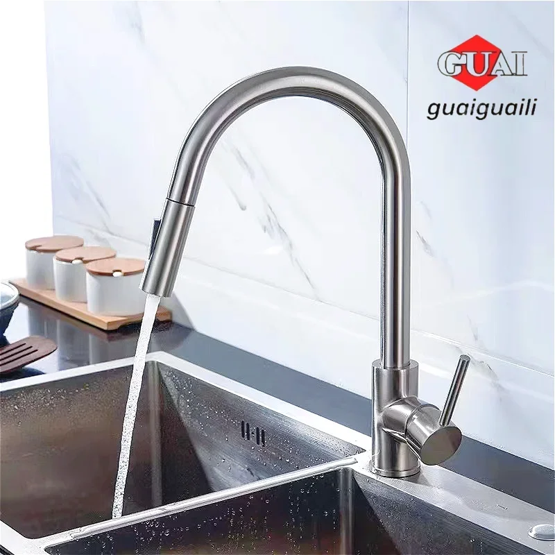 Kitchen-Basin-Faucets-silver-color-Surface-Faucet-bathroom-Sink-Taps ...