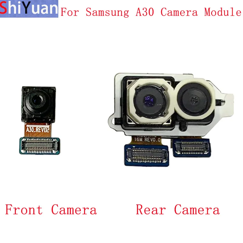 Câmera traseira traseira original cabo flexível para samsung glaxy a30 ...