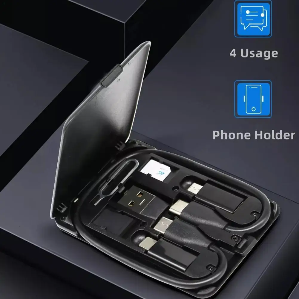 6-In-1-Phone-Multifunctional-Charging-Cable-Kit-Portable-Adapter-USB ...