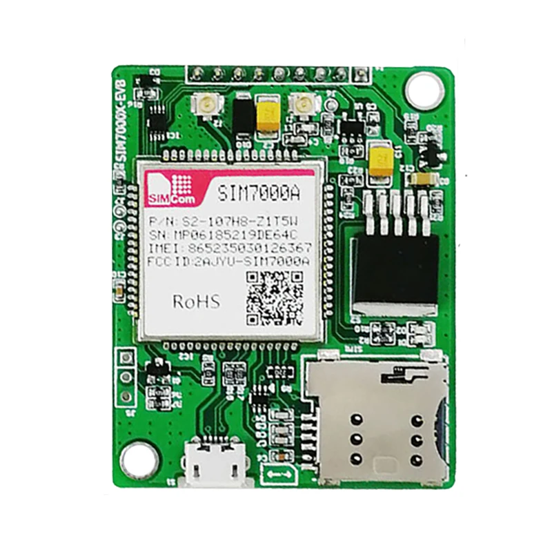 SIMCOM SIM7000A breakout board SIM7000 development B2/B4/B12/B13 NB-IoT Module LTE CAT-M1(eMTC ...