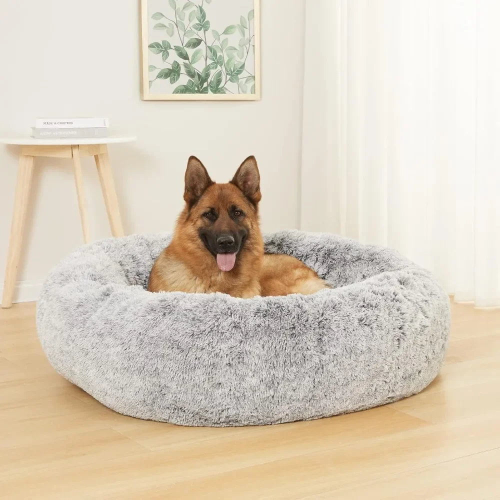 45-Inches-Dog-Bed-for-Extra-Large-Dogs-Anti-Anxiety-Washable-Plush ...