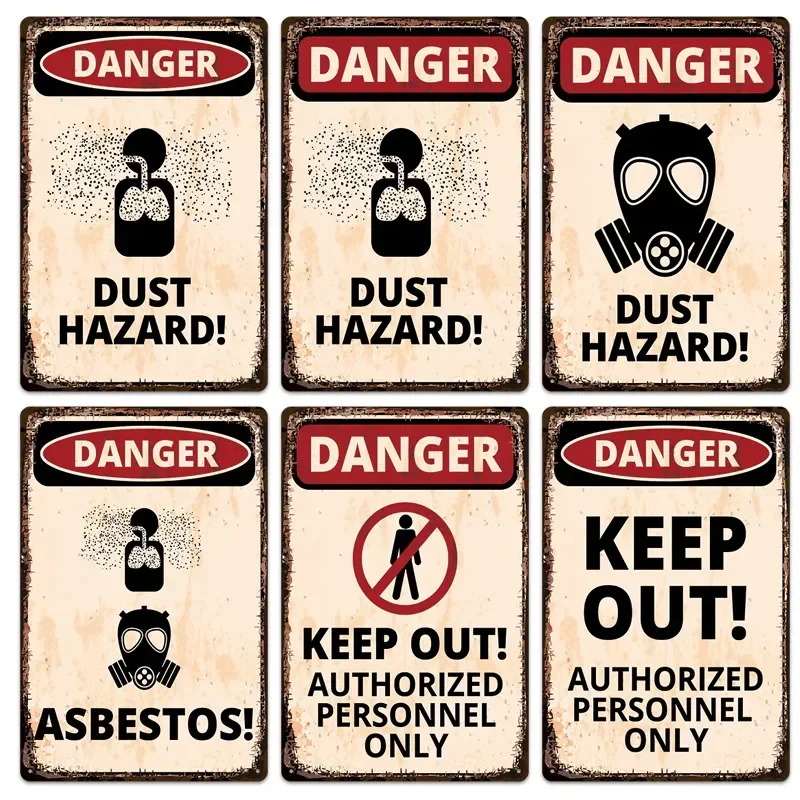 new-Public-hazard-warning-sign-metal-tin-garden-signs-decorative ...