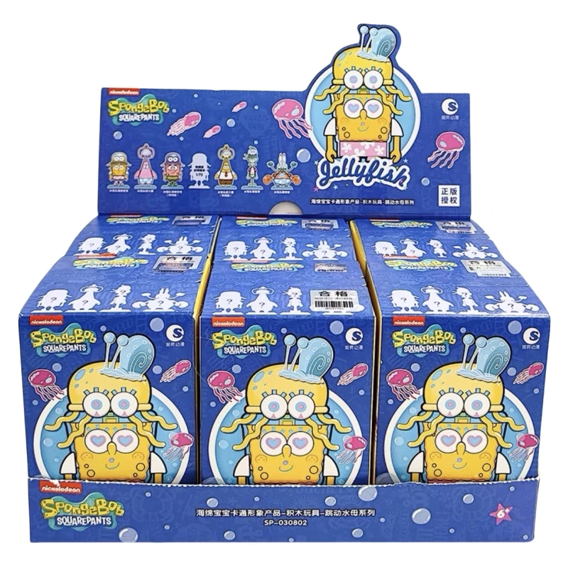 Figura-de-juguete-de-Bob-Esponja-de-Anime-cl-sico-para-ni-os-caja ...