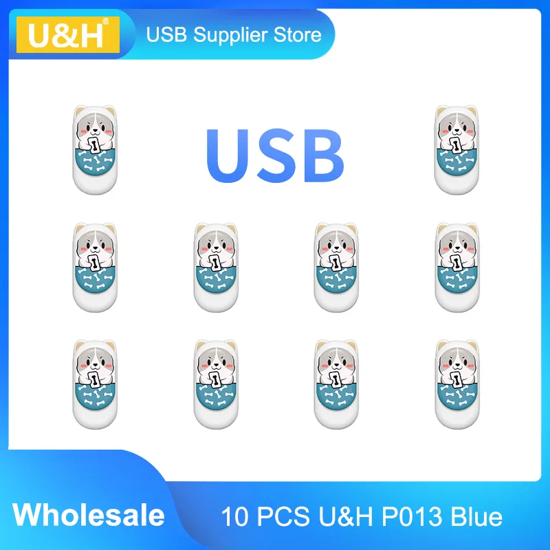 U-H-P013-10-PCS-USB-128GB-Flash-Drives-Keychain-2-0-PenDrive-With-4GB ...