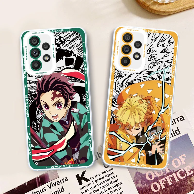Anime Demon Slayer para Samsung Galaxy S23 S22 S21 S20 Pro FE Ultra A23 ...