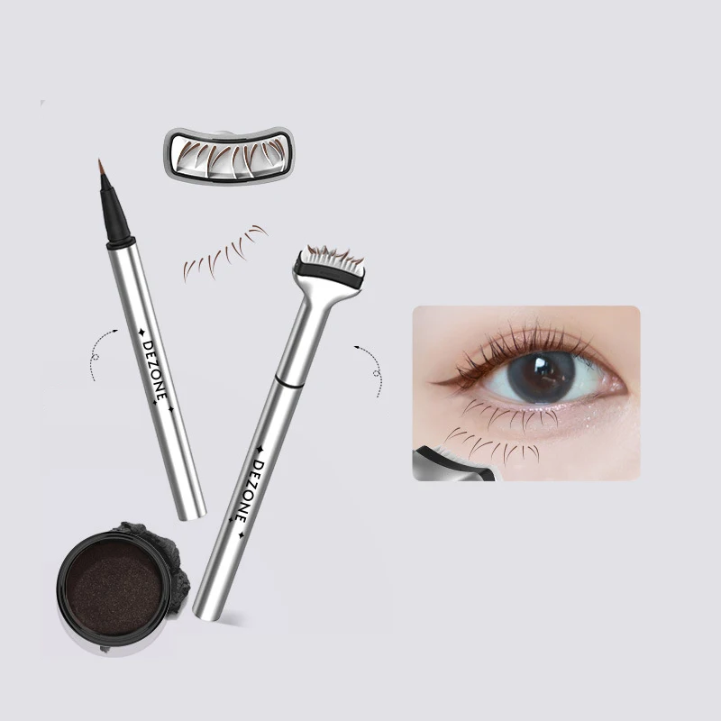 Dezone-Lower-Eyelashes-Stamp-Makeup-Professionnelle-Undereyelash-Seal ...