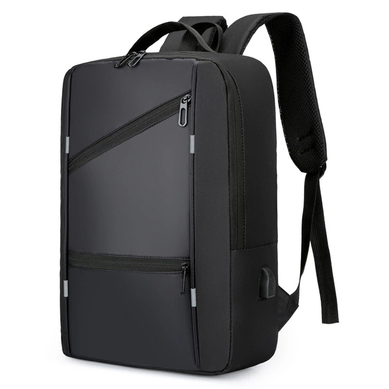 Men's Waterproof Backpack Casual Business Men Computer Backpack 15.6 ...