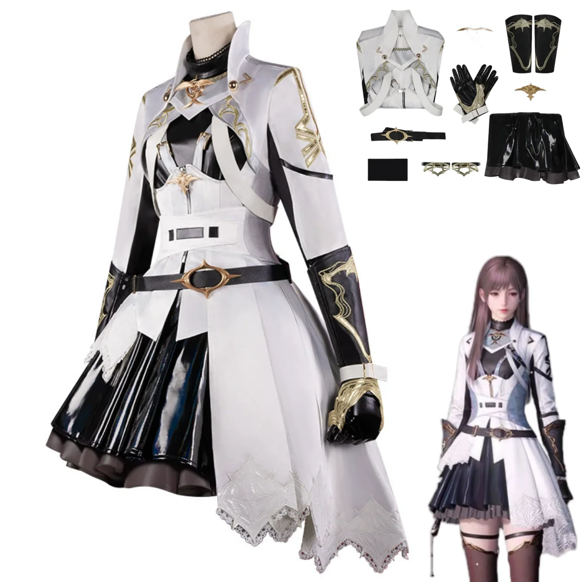 Anime Love and Deepspace Miss Hunter Cosplay Costume Protagonist ...