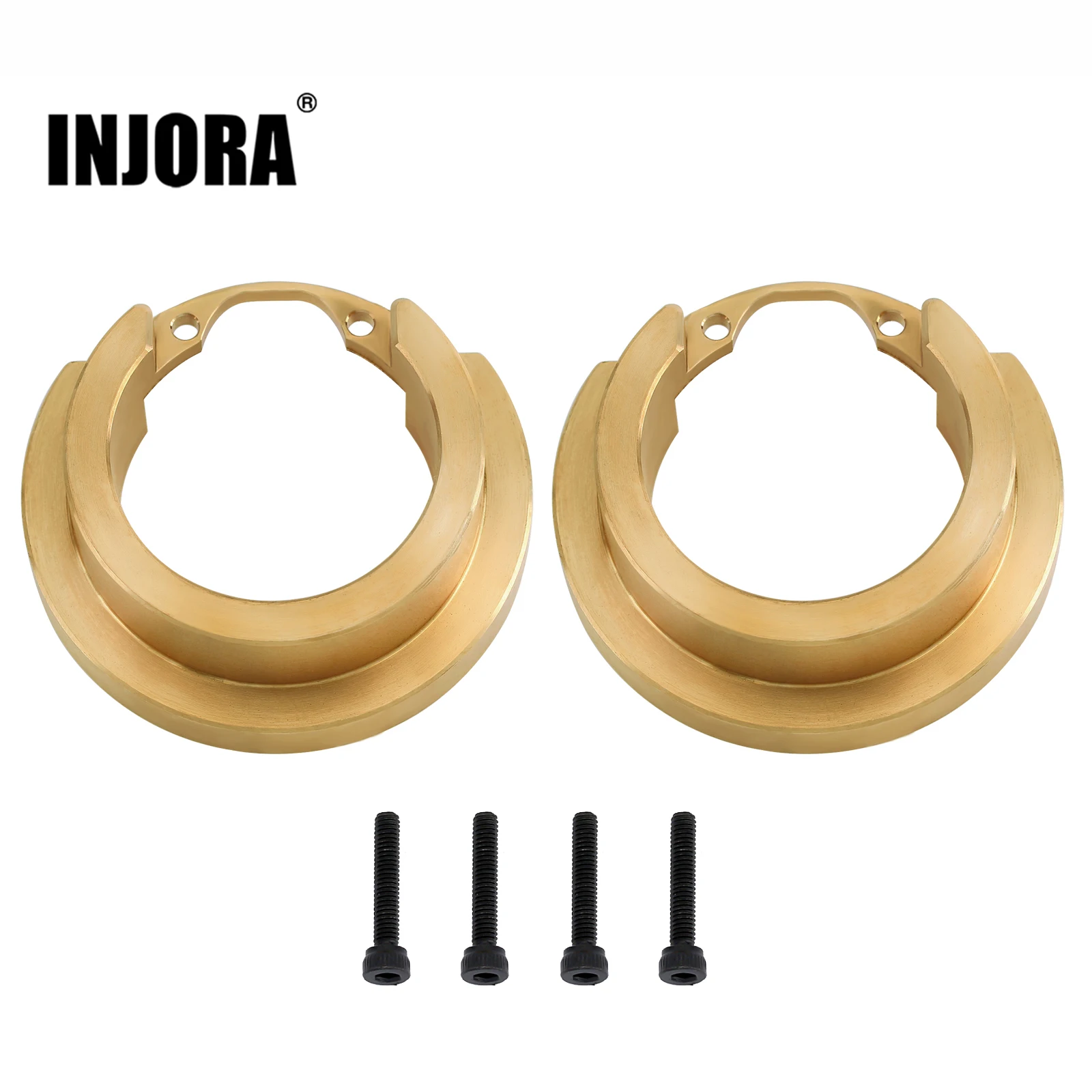 INJORA-2PCS-Portal-Brass-Counterweight-Balance-Weight-for-1-10-RC ...
