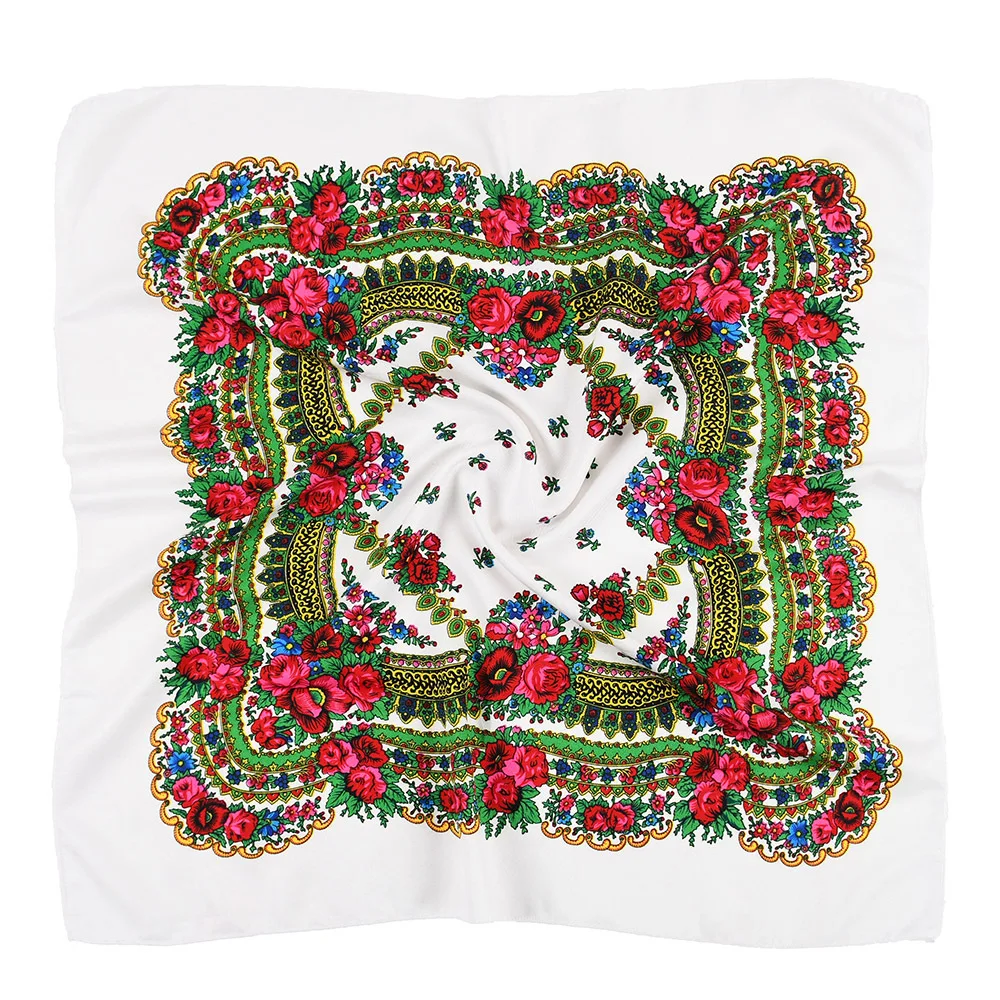 National-Russian-Scarf-Women-s-Square-Bandana-Ukrainian-Shawl-Female ...