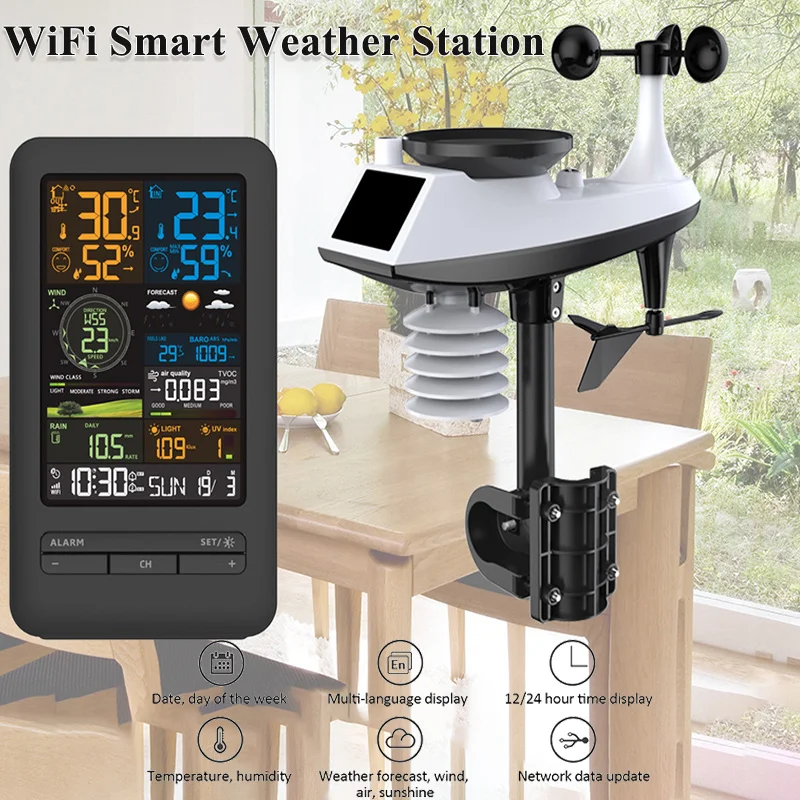 WiFi-Smart-Weather-Station-Temperature-Humidity-Date-Week-Display-Wind ...