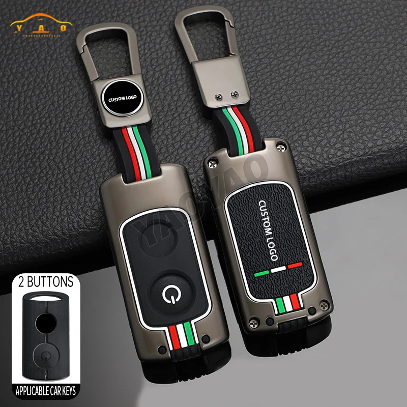 Alloy-Motorcycle-Key-Case-Cover-For-Yamaha-Nmax-NVX-NVX155-QBIX-AEROX ...