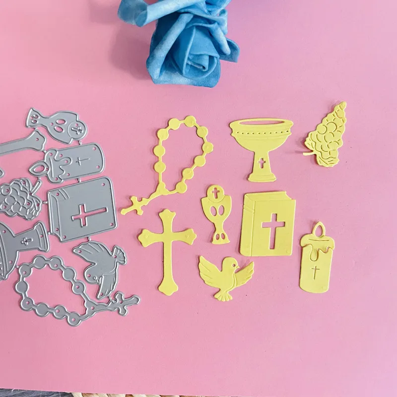 ihs holy grail cross pigeon decoration die Metal Cutting Dies DIY ...