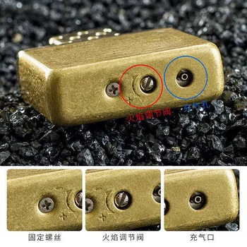 Original Zorro Double Jets Butane Lighter Insert Gas Inflatable Blue ...