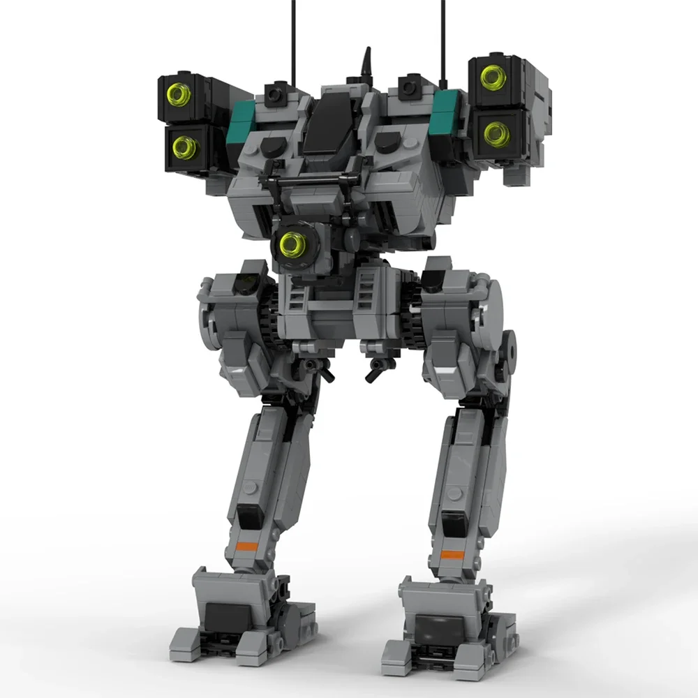 MOC-Flea-BattleMech-juego-de-bloques-de-construcci-n-Light-Scout-Mech ...