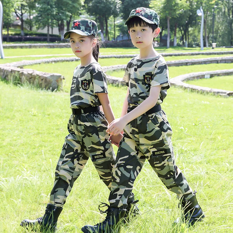 Children-Cosplay-Army-Military-Uniform-Forces-Kids-Clothing-Military ...