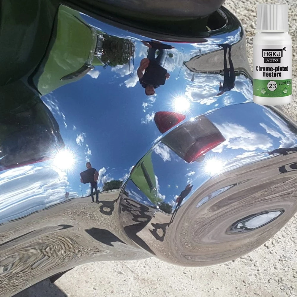 HGKJ 23 of Chrome Plated Restore Rust Remover Refurbishment Agent Car ...