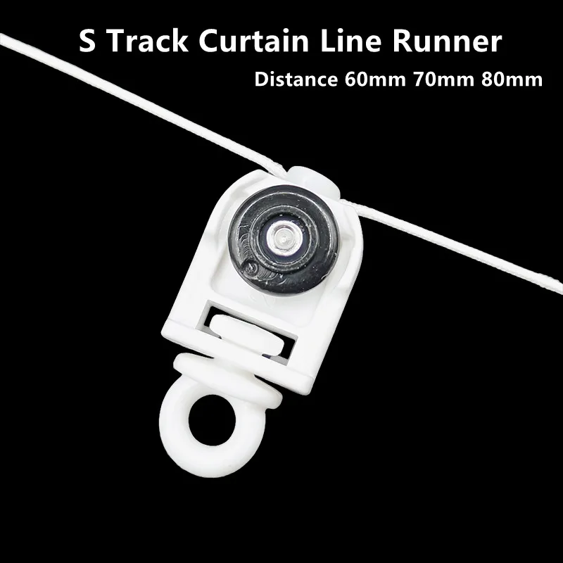 High-Quality-S-Track-Curtain-Line-Runner-Fixed-Distance-6cm-7cm-8cm-for ...