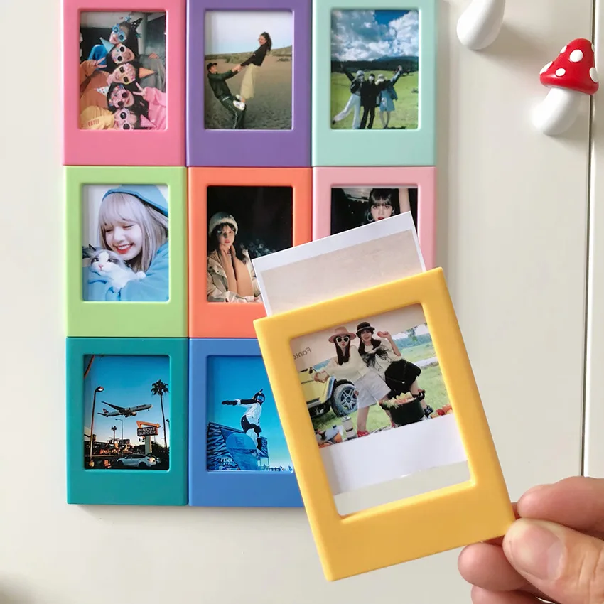 New-Magnetic-Picture-Frames-for-Refrigerator-3-Inch-Fridge-Color-Photo ...