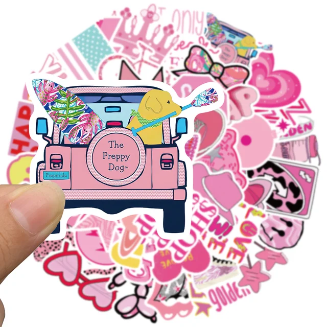 Preppy Clothing Stickers Stickers Preppy Etsy Nederland