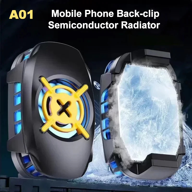 A01-Mobile-Phone-Back-clip-Semiconductor-Cooling-Fan-Radiator-for-IOS ...