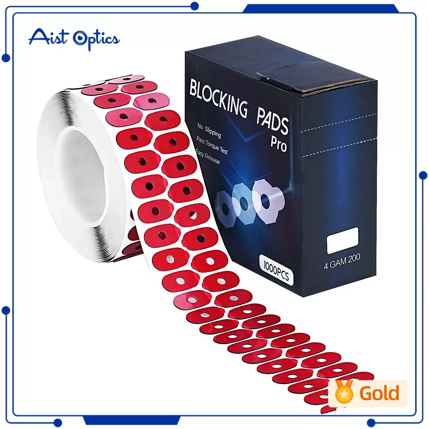 Super-hydrophob-1000pcs-Lens-Edger-Non-slip-Edging-Blocking-Pad ...