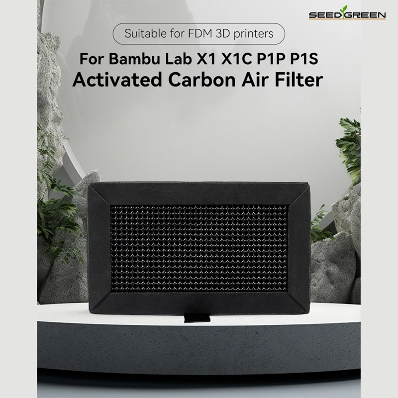 1-10Pcs-Bambu-Lab-P1-X1-Activated-Carbon-Filter-Air-purifier-Filter ...