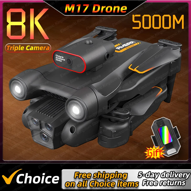 Mini-M17-Max-Drone-8K-Professinal-Optical-Flow-Dron-Triple-HD-Camera ...