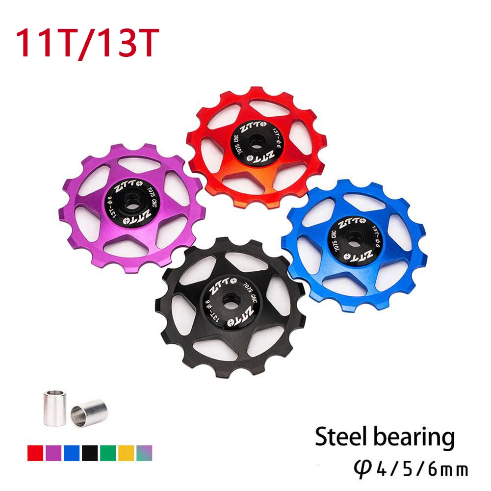 Bicycle-Guide-Pulleys-MTB-Road-Bike-Rear-Derailleur-Pulley-11T-13T ...