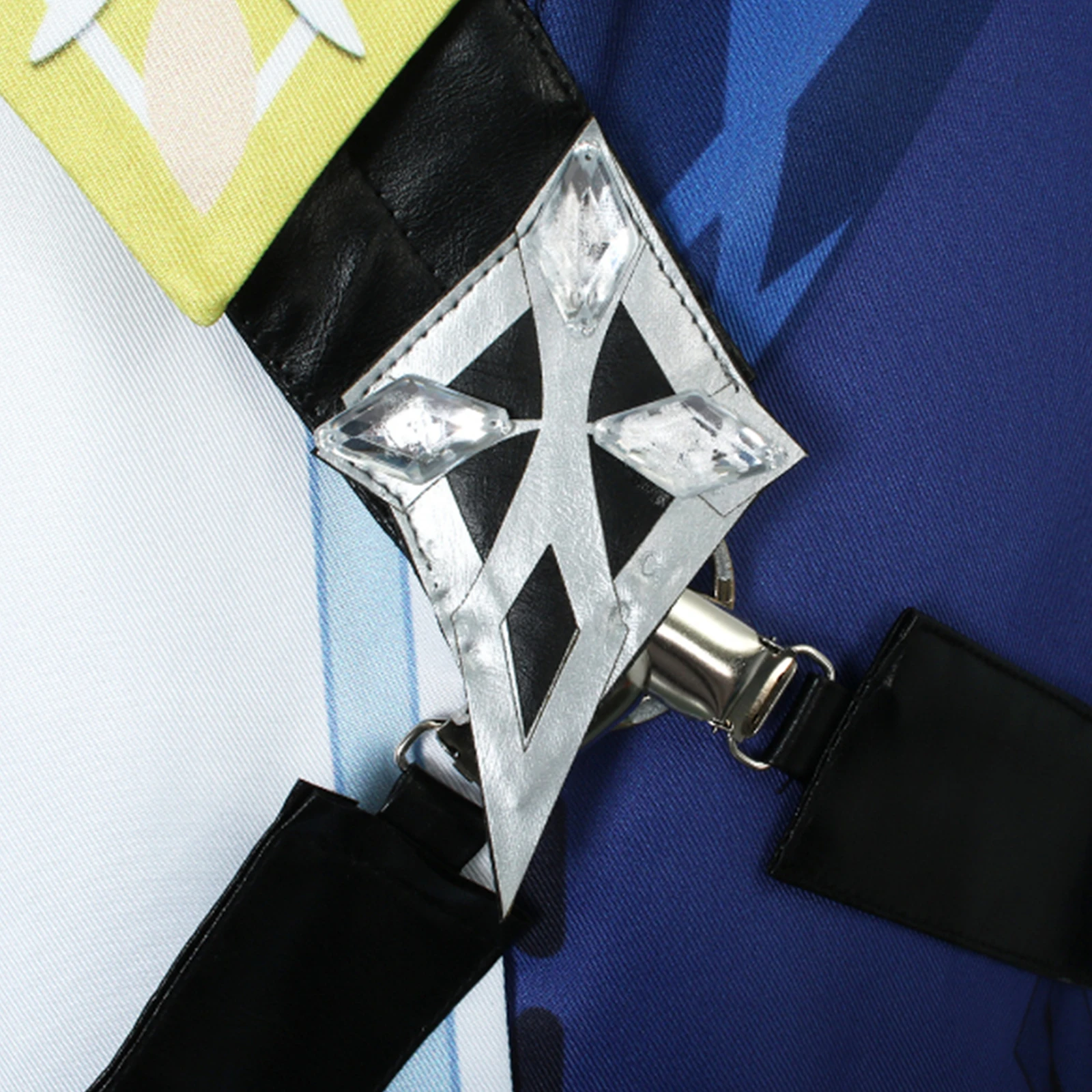 Anime Genshin Impact Mika Game Suit Cosplay Costume Handsome Uniform ...