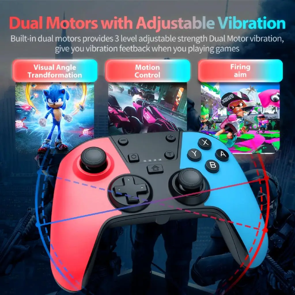Wireless-Game-Controller-For-Nintendo-Switch-Professional-Controller ...