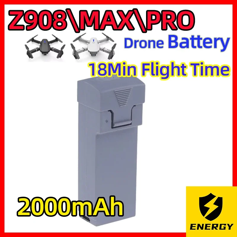 Z908-PRO-MAX-2000mAh-Battery-RC-Drone-Battery-Accessory-3-7V-For ...